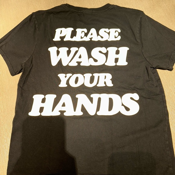TALENTLESS | Tops | Talentless Shirt Please Wash Your Hands | Poshmark